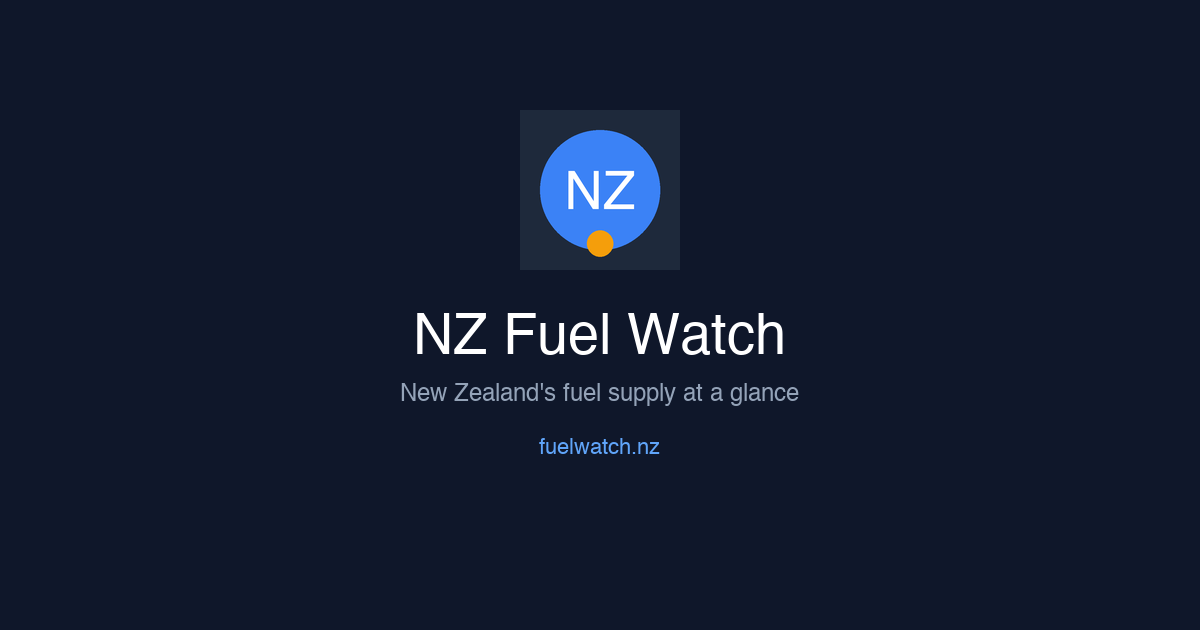 Understanding NZ Fuel Supply | NZ Fuel Watch